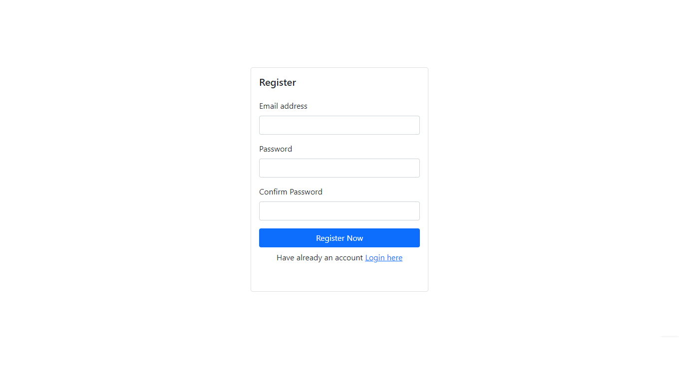 How To Make User Login And Registration In Codeigniter 4 Binarybox Tutorials